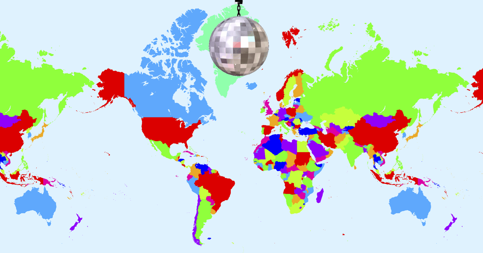 Map Disco - It's like if geocities had maps